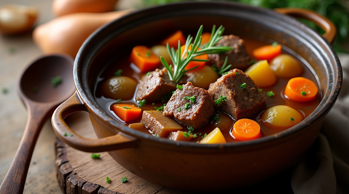 Slow-Cooked Lamb Stew: A Hearty Feast with Minimal Effort - Juicy Recipes