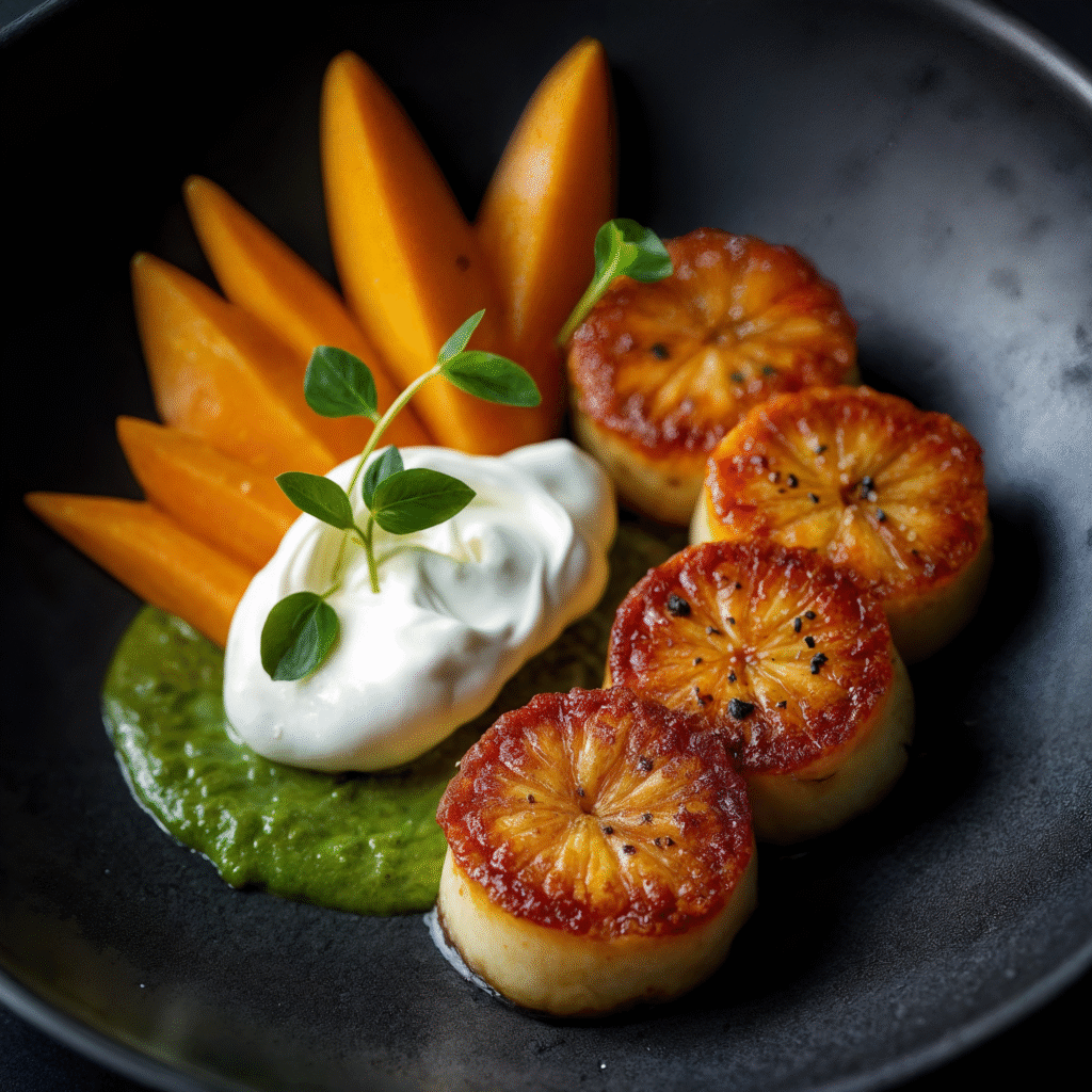 Caramelized Roots & Cream