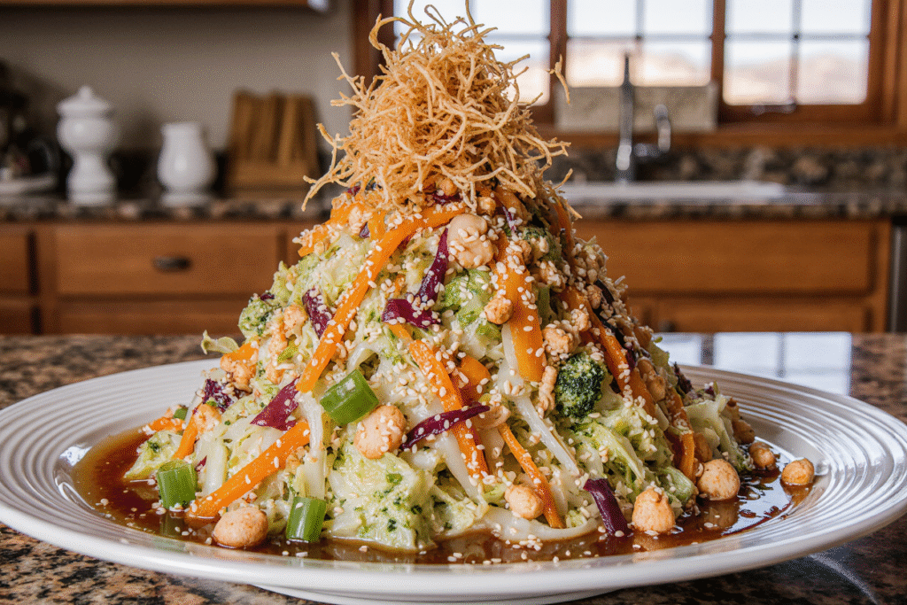 Easy Crunchy Asian Cabbage Slaw with Addictive Sesame Dressing - Juicy ...